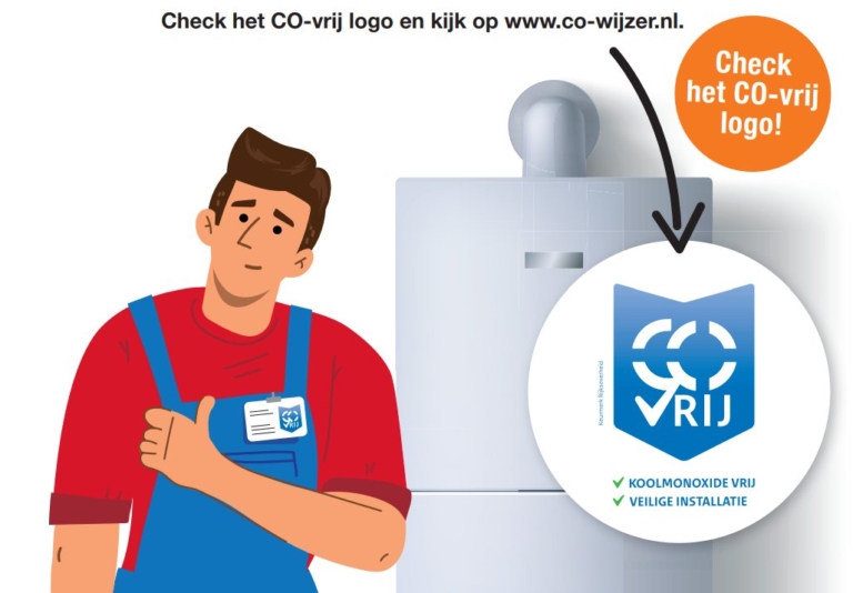 Laat je ketel CO-vrij onderhouden